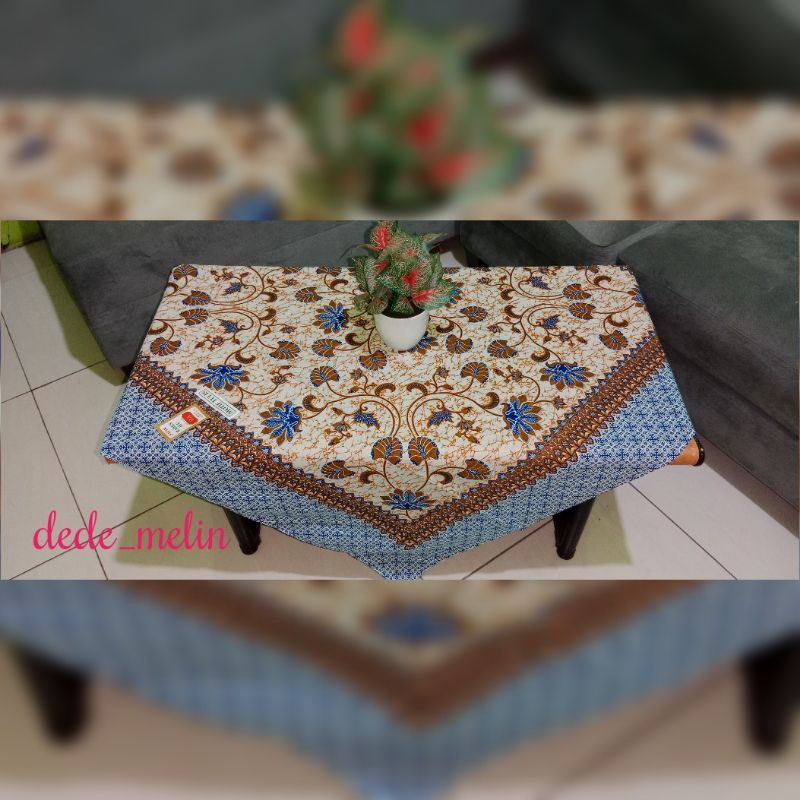 Jual TAPLAK MEJA BATIK RADEN AYU / TAPLAK MEJA GURU MOTIF BATIK / BATIK ...