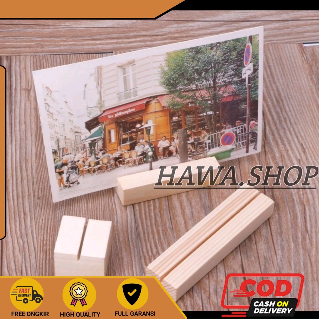 Jual Stand Foto/akrilik Kayu Jati Belanda/Tatakan Akrilik Kayu Duduk ...