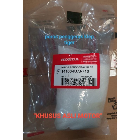 Jual AHM NOKEN AS, POROS PENGGERAK KLEP, CAM SHAFT COMP, ORIGINAL ...