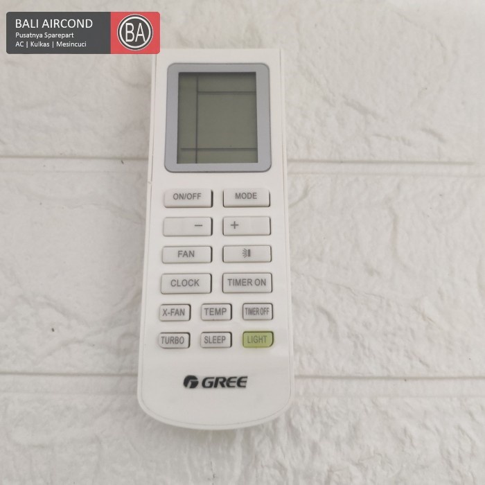 Jual Remot Remote AC Gree YAM1F GRE1 Original | Shopee Indonesia