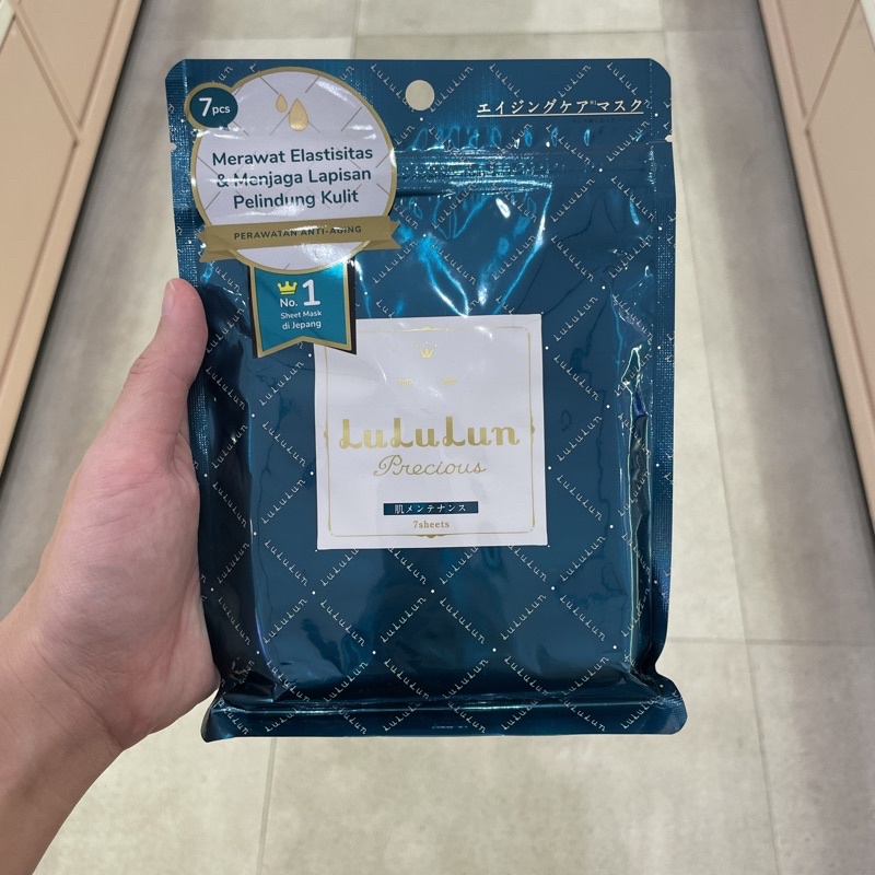 Jual Lululun Face Mask - (7 Sheets) / [BPOM] LULULUN PRECIOUS MASK - Isi 7 SheetMask | Shopee ...