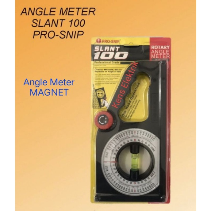 Jual Angel Meter Magnet Slant 100 Prosnip Angle meter Slant100 Magnet ...