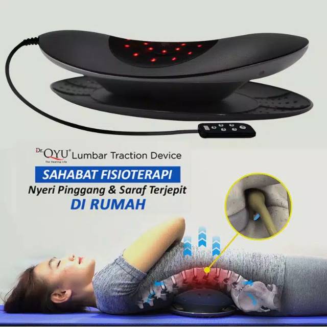 Jual Dr Qyu Lumbar Traction Device - Spesial promo alat terapi pinggang/saraf terjepit | Shopee ...