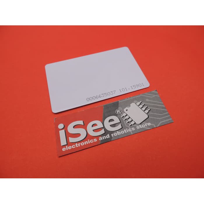 Jual EM4100 EM 4100 ID white card kartu RFID tag 125Khz 125 Khz RDM6300 ...