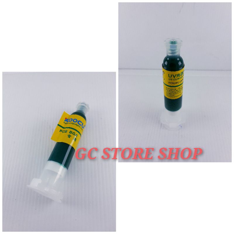 Jual CAT PCB PASTA BGA KC UV007 HIJAU VOLUME 10CC | Shopee Indonesia