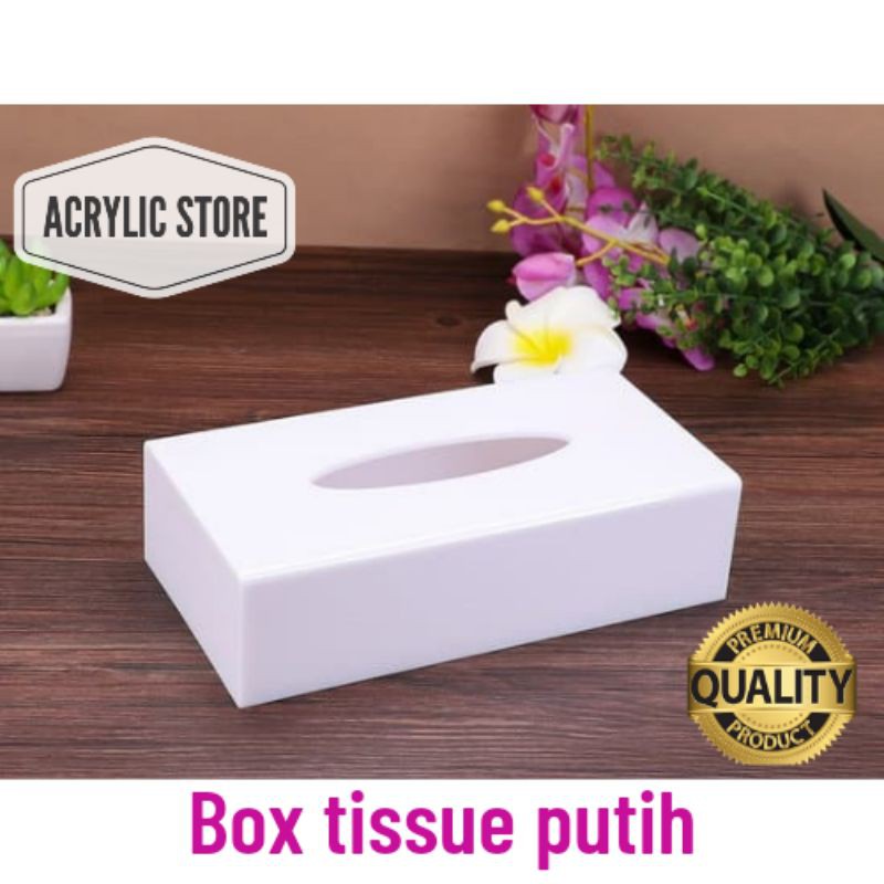 Jual Akrilik Kotak Tissue / Tempat tissue /tissue dispenser | Shopee ...