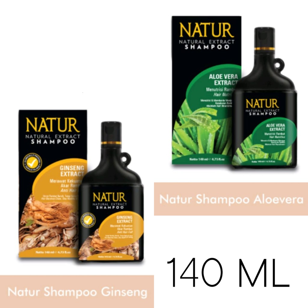 Jual NATUR Shampoo 140 ml | Shopee Indonesia
