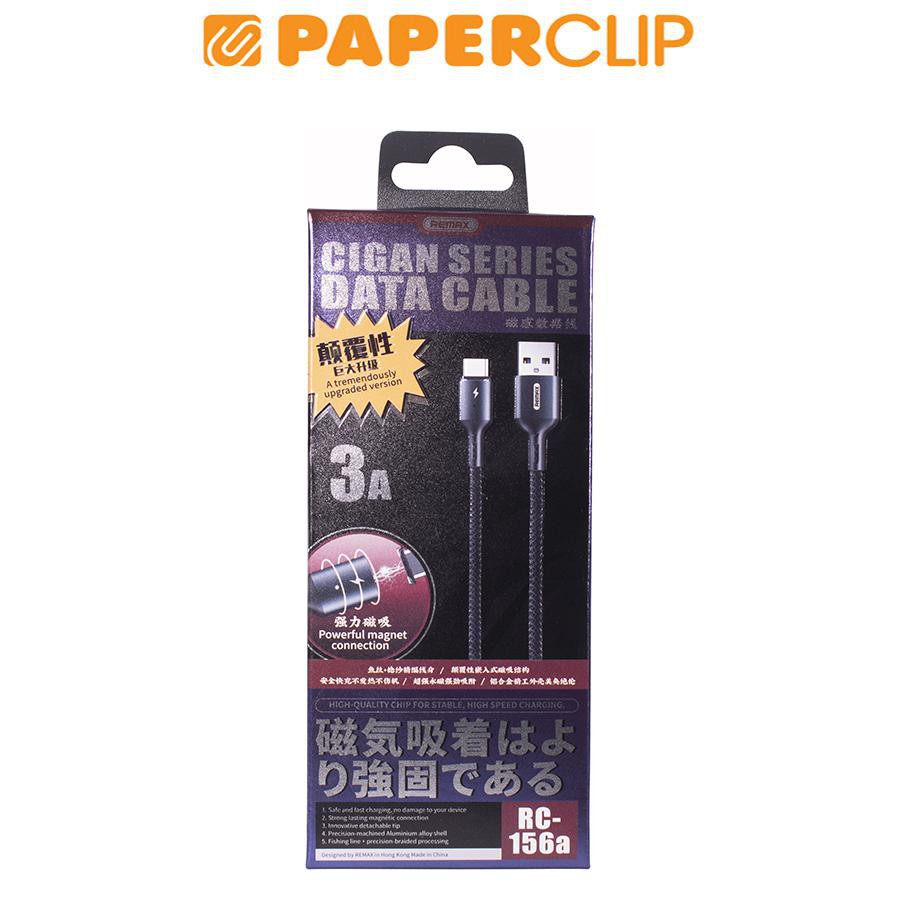 Jual KABEL CABLE REMAX CIGAN TYPE C 1M BLACK | Shopee Indonesia