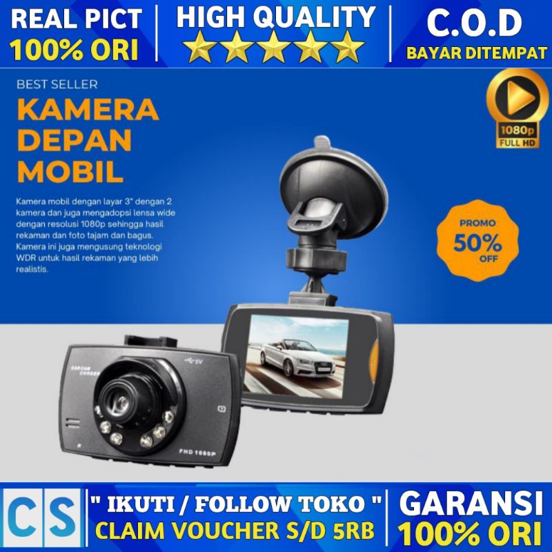 Jual KAMERA MOBIL CAMERA DASBOARD MOBIL CCTV FULL HD CAR SET CAMERA ...