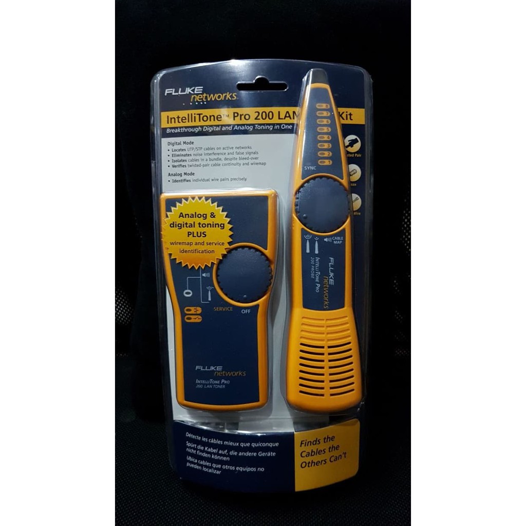 Jual Spesial FLUKE MT-8200-60-KIT ,IntelliTone Pro 200 LAN Toner,Tracer ...