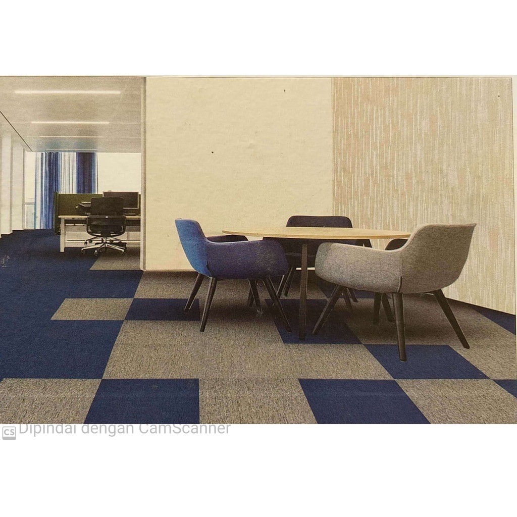 Jual Karpet Tile Kantor Delta Harga Per Box 7 mm isi 20 pcs | Shopee ...