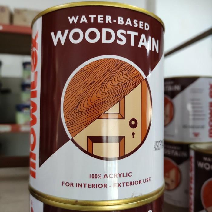Jual Cat Politur Kayu Waterbased Mowilex Woodstain 1Kg | Shopee Indonesia