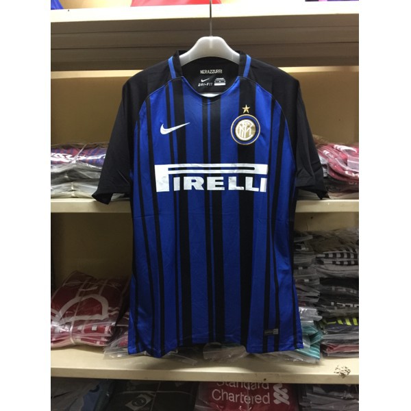Jual Jersey RETRO Inter Home 2017/2018 BIRU HITAM 17/18 Grade Ori ...