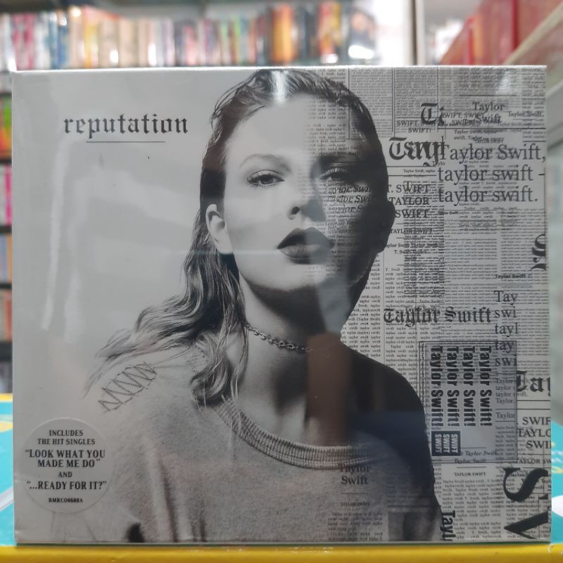 Jual CD. TAYLOR SWIFT Reputation Original | Shopee Indonesia