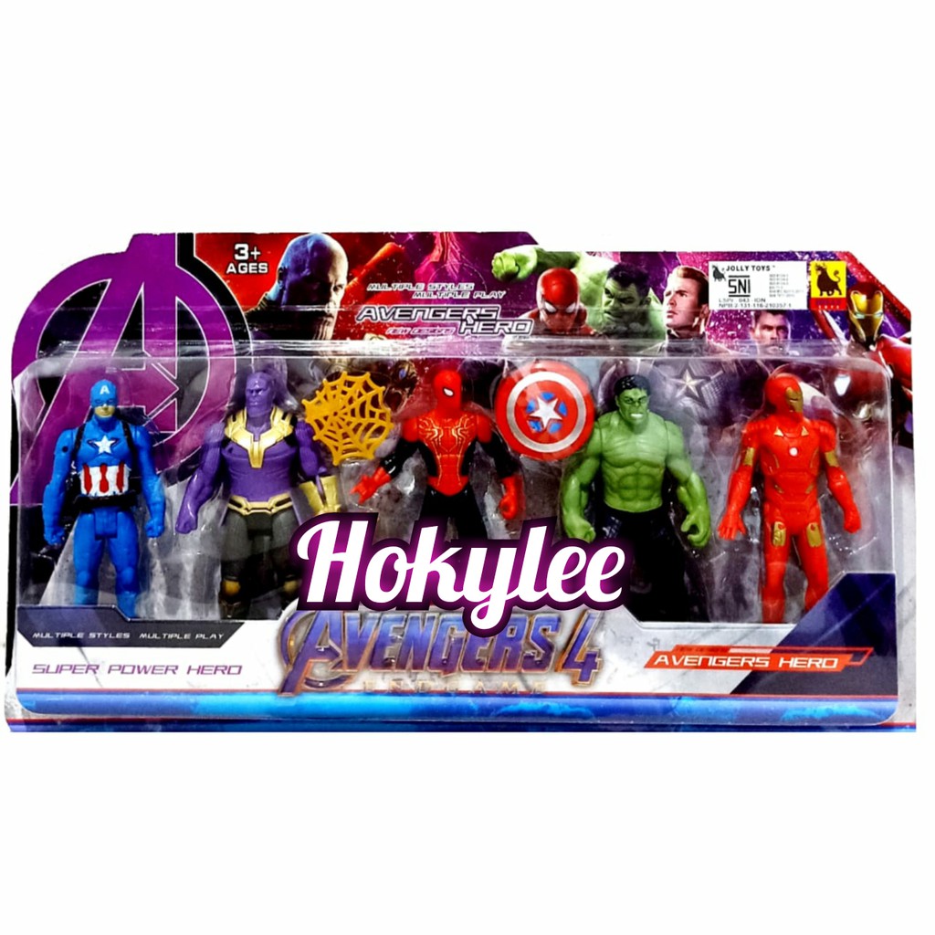 Jual MAINAN ROBOT AVENGERS ISI 5PCS AVENGERS MURAH | Shopee Indonesia