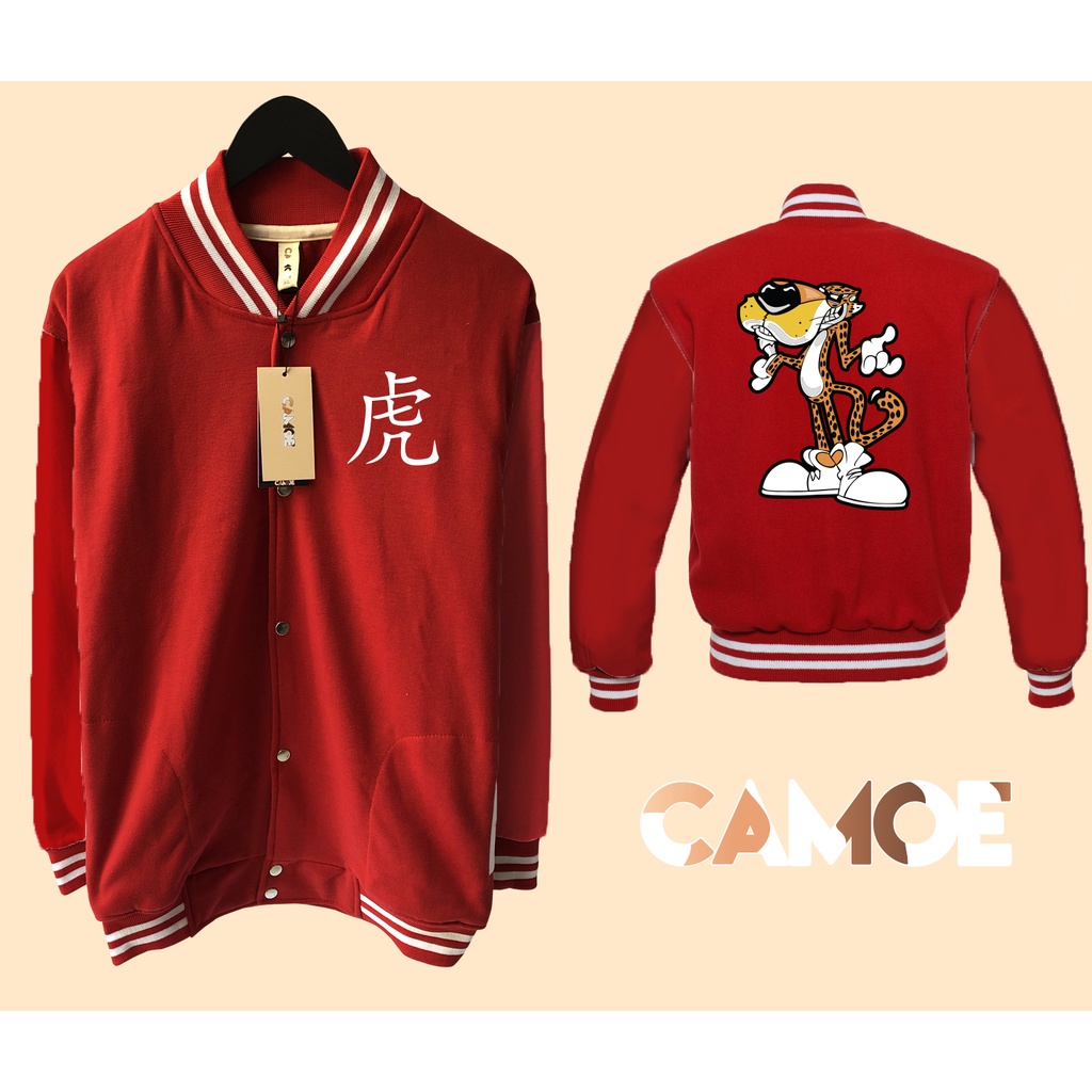 Jual Jaket Baseball Varsity Cheetos Tiger Macan Chinese new year ...