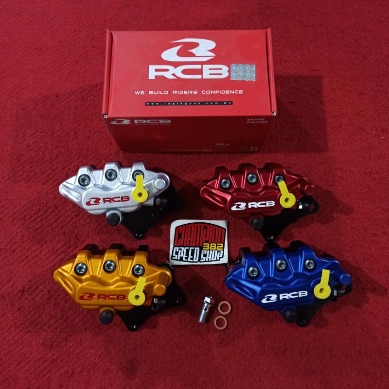 Jual Kaliper Rem Depan RCB S Series 2 Piston Ninja RR R 150R 150RR 150 ...