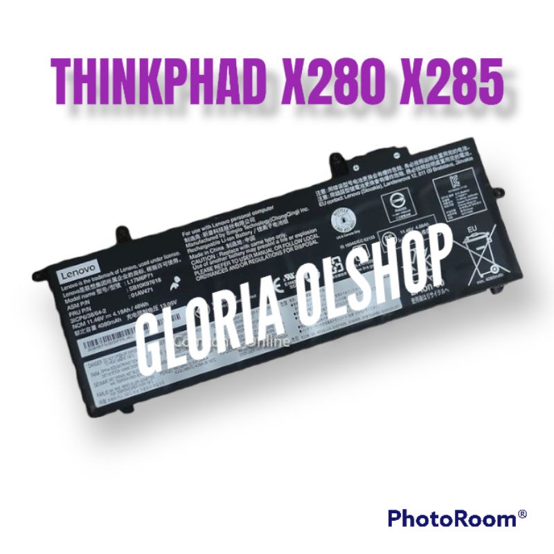 Jual Baterai Original Lenovo ThinkPad X280 A285 L17M6P71 L17C6P71 ...