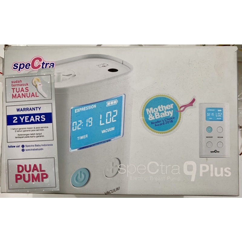 Jual Spectra Breast Pump | Pompa Asi Spectra 9 plus | Shopee Indonesia