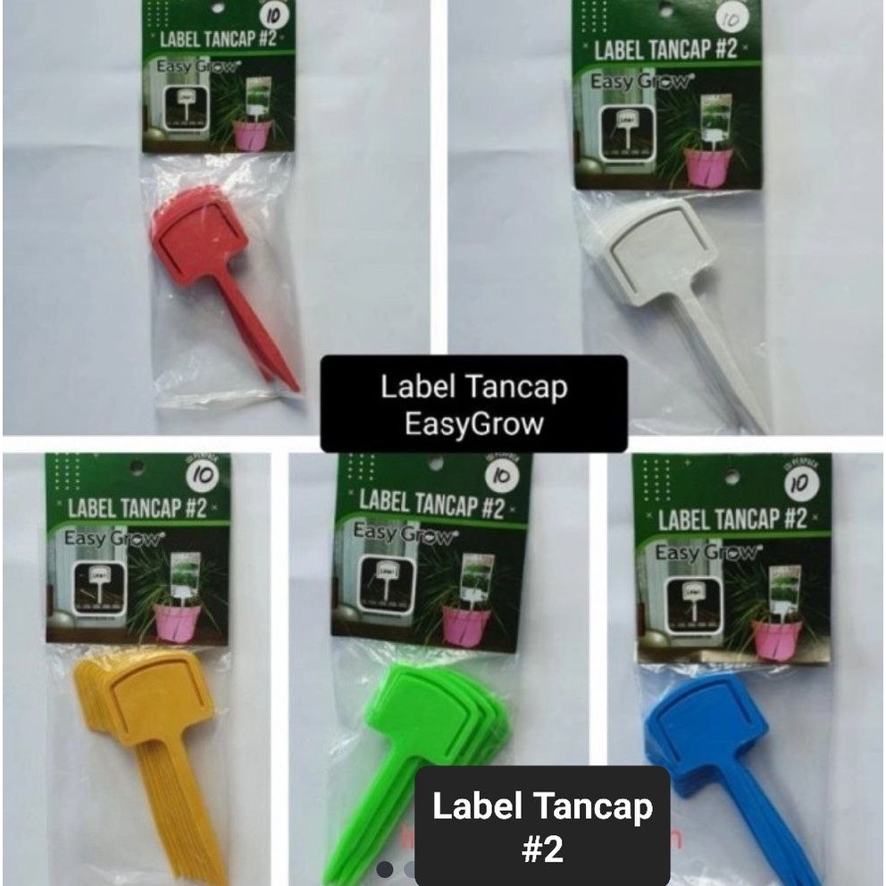 Jual LABEL TANAMAN TANCAP #2 EASY GROW Label Nama Tanaman Waterproof ...
