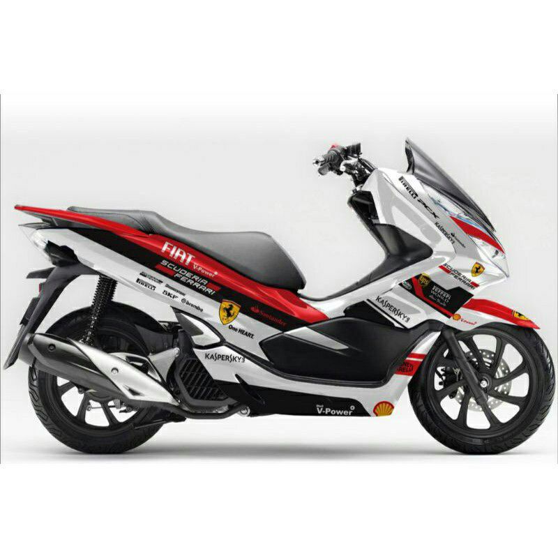 Jual Decal stiker variasi motor honda pcx 150/160 fullbody | Shopee ...