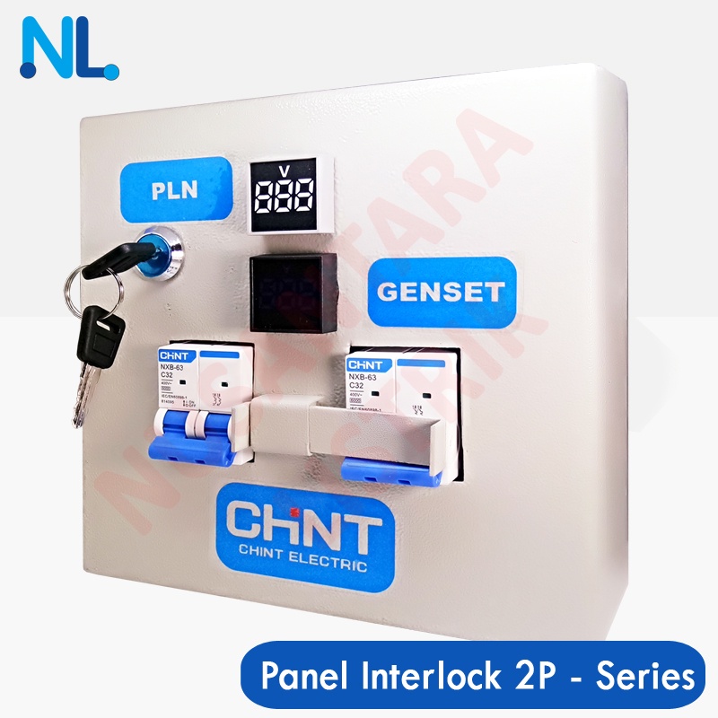 Jual Panel Interlock 2Pole CHINT | Shopee Indonesia