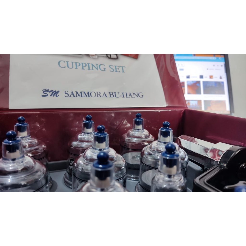 Jual Alat Bekam SAMMORA Bu Hang Premium Isi 12 Kop Angin Korea Cupping ...