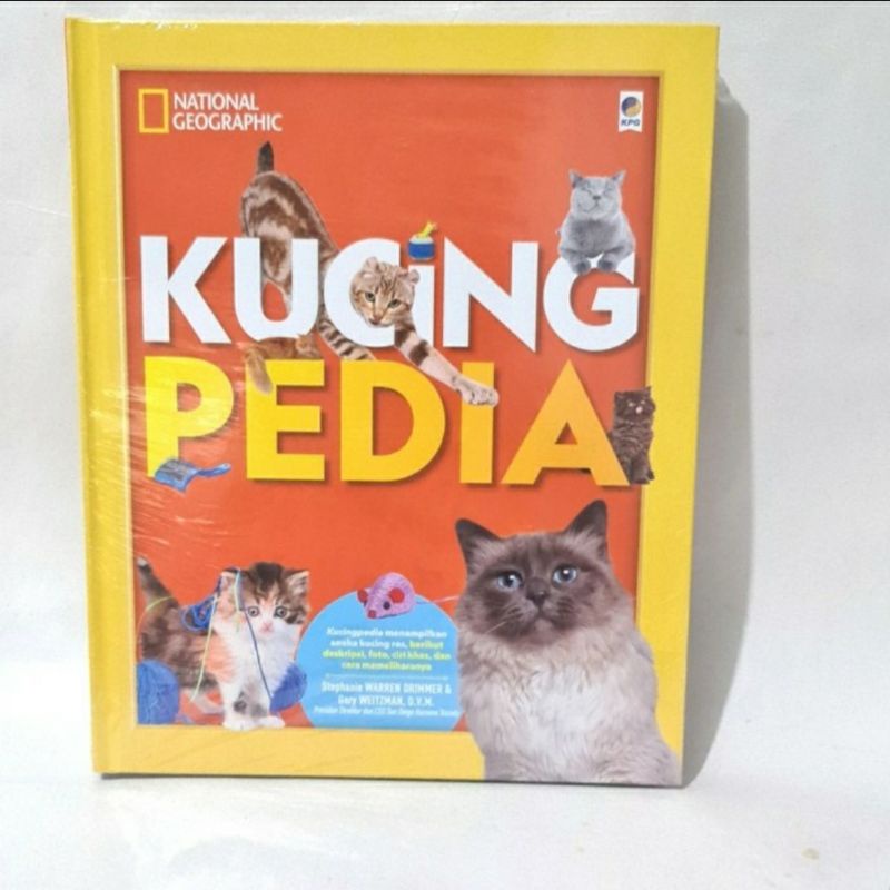 Jual kucing pedia / buku anak / national geographic kids / ensiklopedia ...