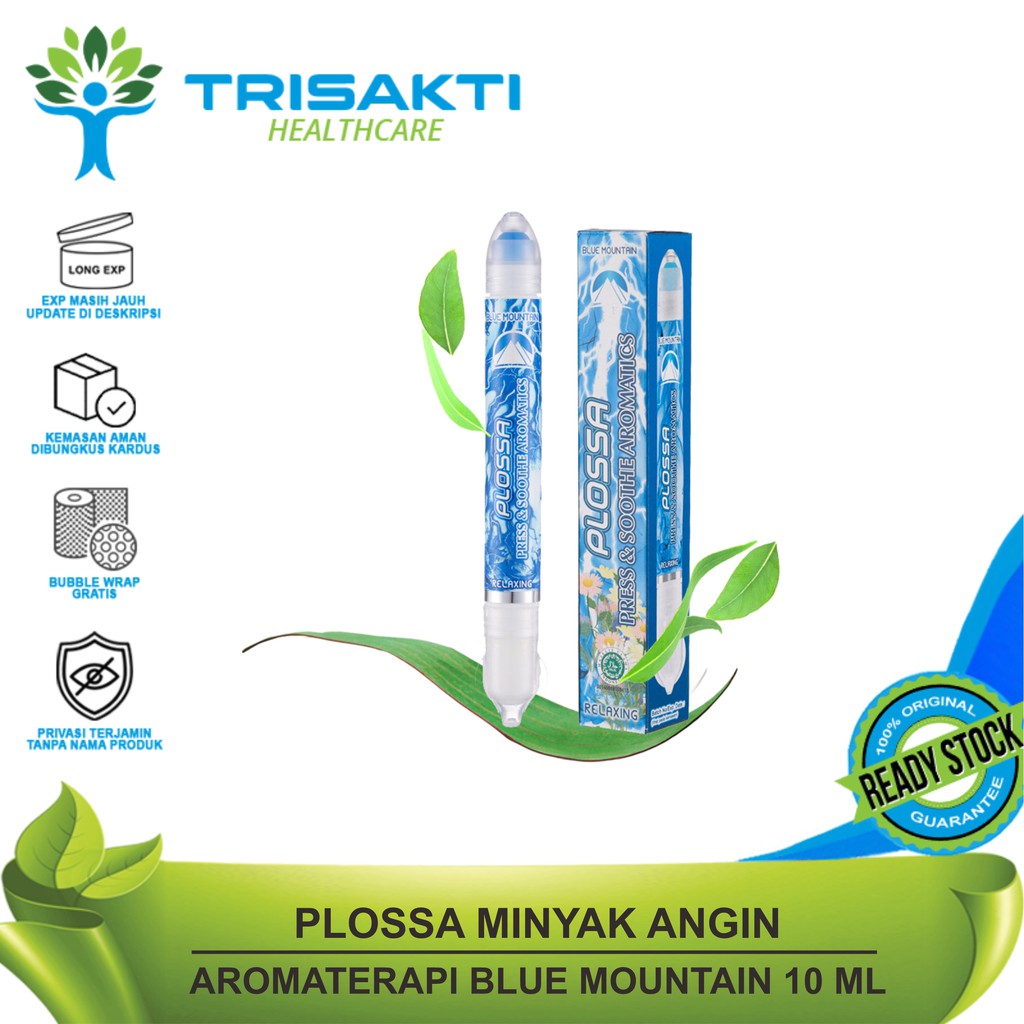 Jual PLOSSA MINYAK ANGIN INHALER DAN ROLL ON 4 IN 1 ISI 8 ML BIRU ...