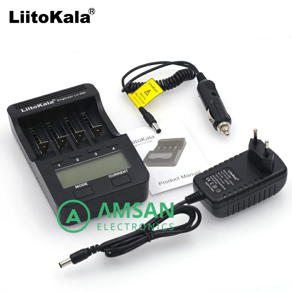Jual Litokala lii 500 Liitokala Lii 500 + adaptor Original smart ...