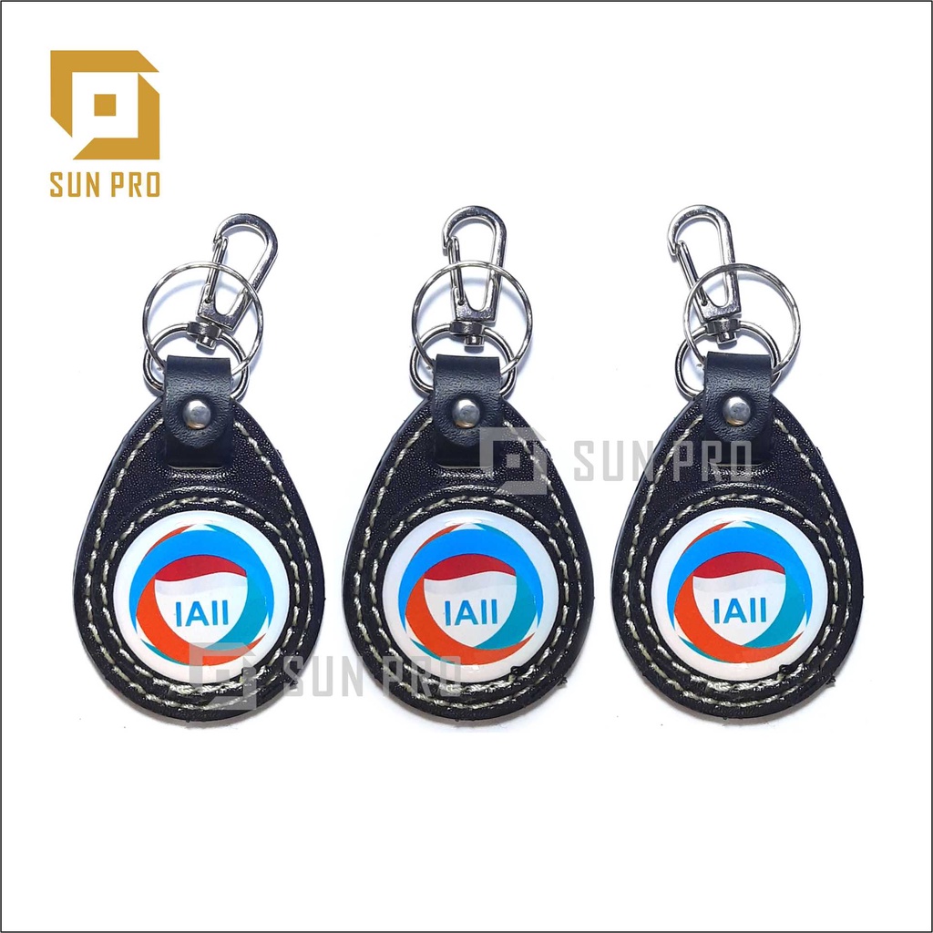 Jual Gantungan Kunci Kulit Logo IAII (Ikatan Ahli Informatika Indonesia ...