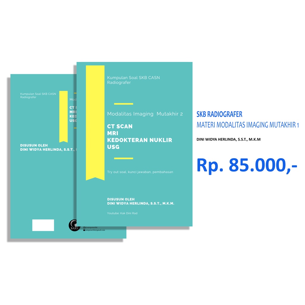 Jual SKB RADIOGRAFER MATERI MODALITAS IMAGING MUTAKHIR 2 | Shopee Indonesia
