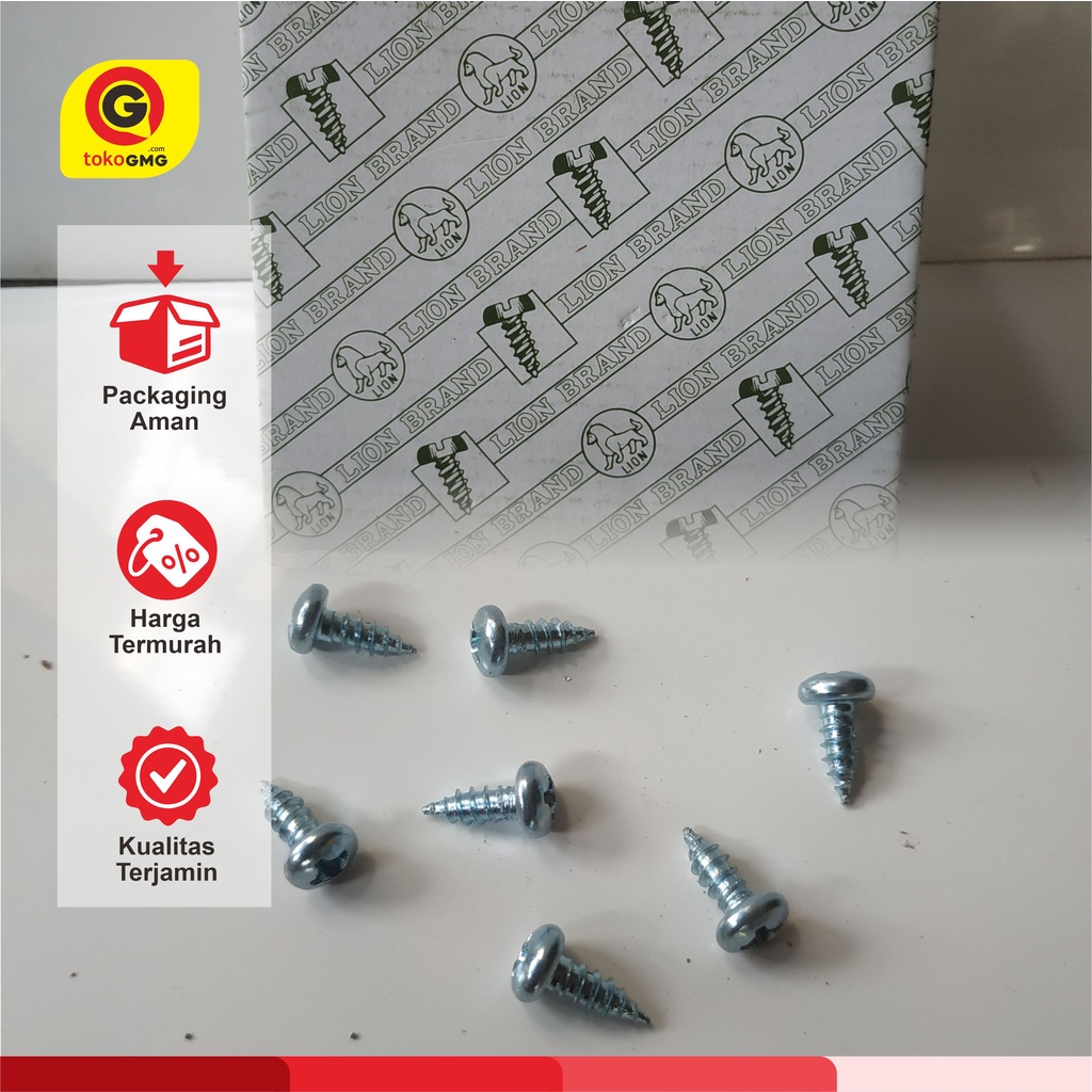 Jual ECERAN - Paku Baut Skrup Sekrup Screw 3/8" inc inch inci (10 mm ...