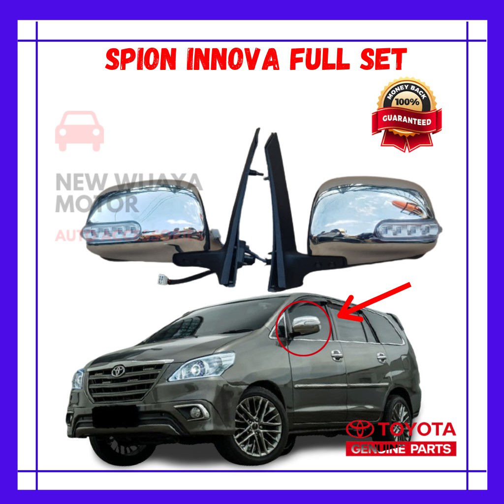 Jual SPION INNOVA FULL SET 2004 - 2015 Type G - SPION INNOVA LAMA ...
