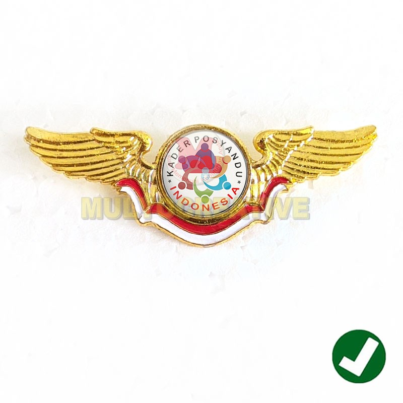 Jual Pin Kader Posyandu Indonesia Bros dan Wing | Shopee Indonesia