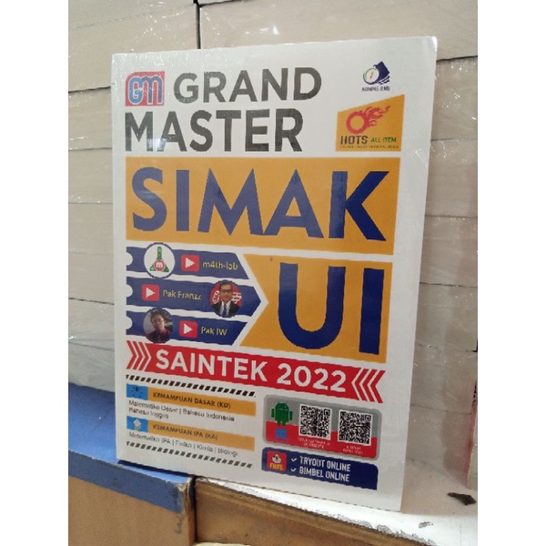 Jual GRAND MASTER SIMAK UI SAINTEK 2022 | Shopee Indonesia