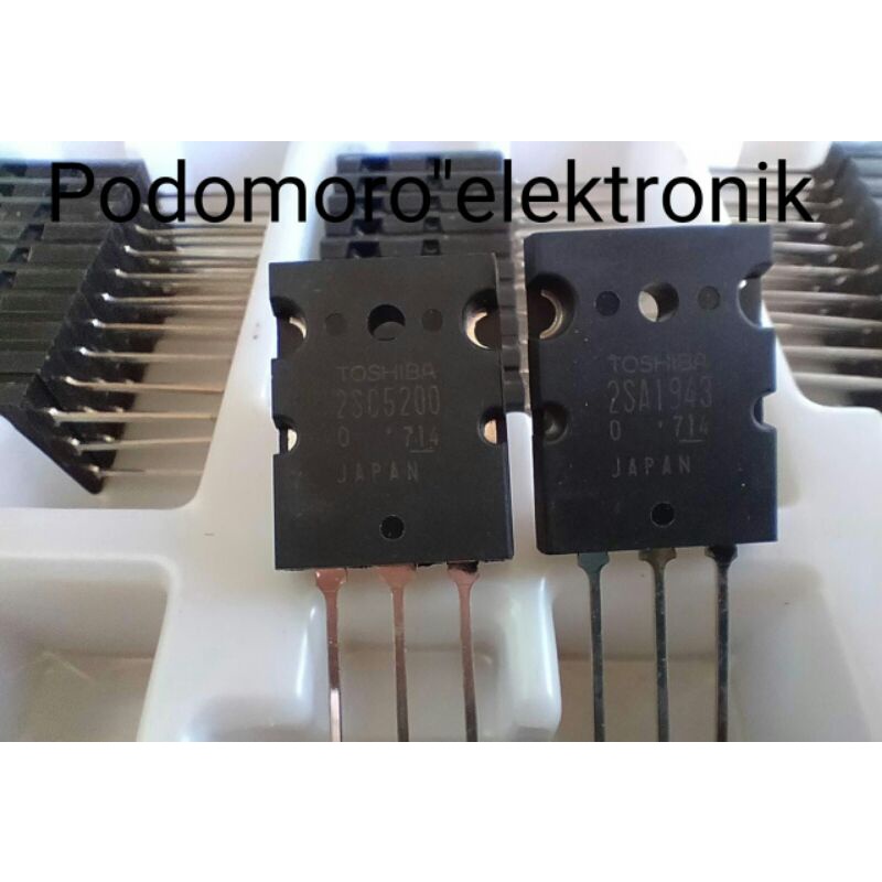 Jual Transistor Toshiba 2sc5200+2sa1943 lot 714 | Shopee Indonesia