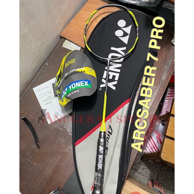 Jual Raket Badminton YONEX ARCSABER 7 PRO ORIGINAL | Shopee Indonesia