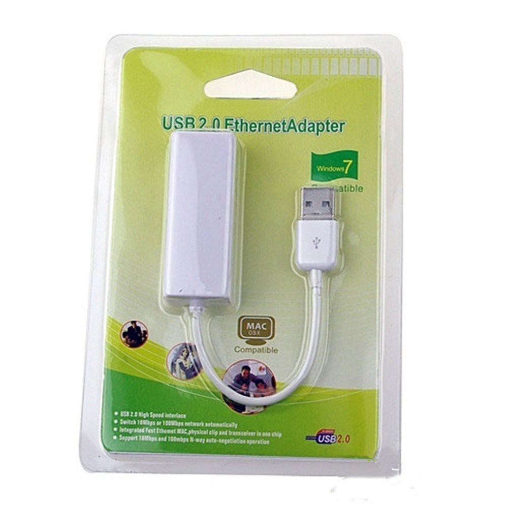 Jual usb lan mac white - USB to Ethernet LAN Adapter for Apple Notebook ...