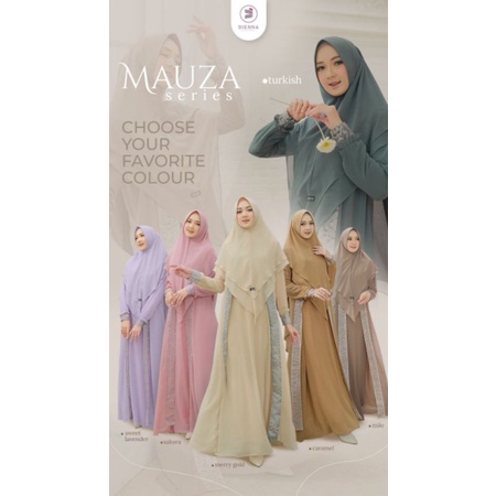 Jual Mauza Exclusive by Dienna gamis (Limited stock) | Shopee Indonesia