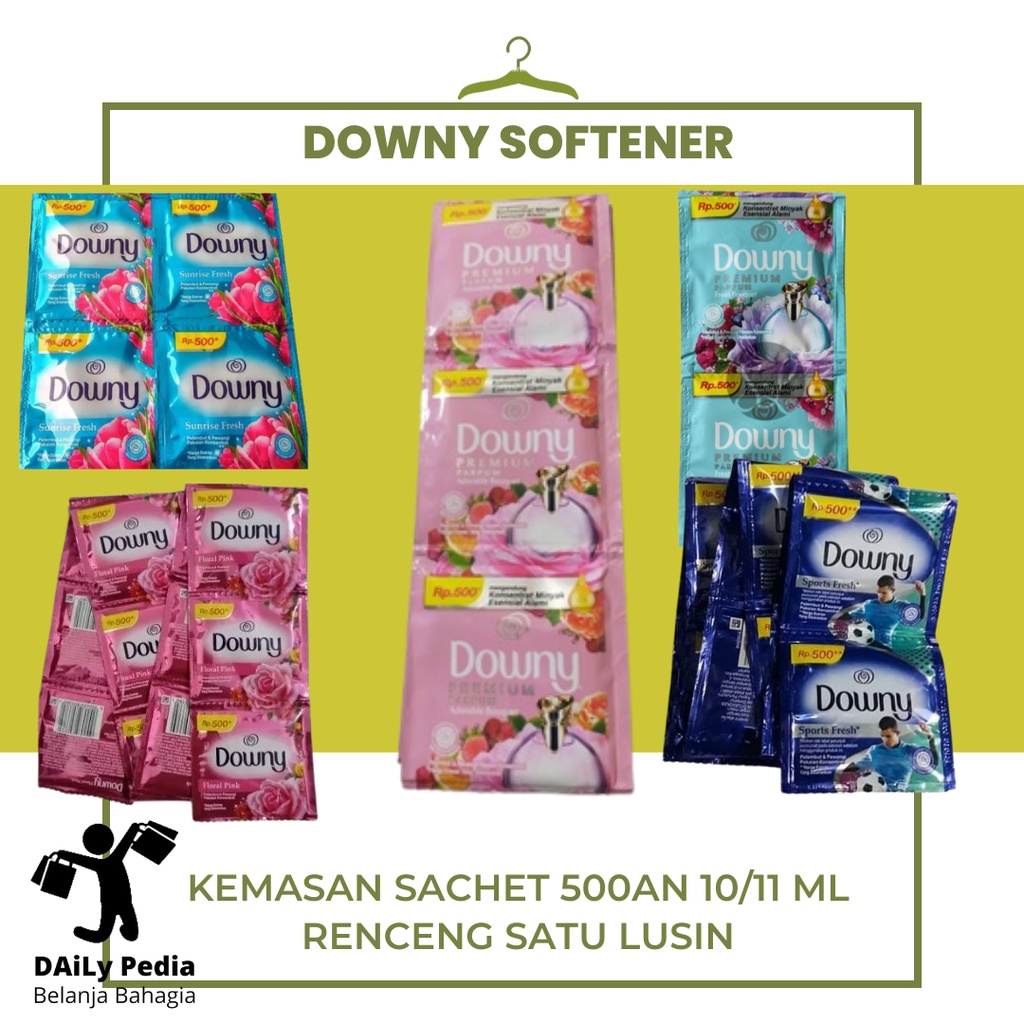 Jual Downy Softener Kemasan 10 mL Renceng Lusin | Shopee Indonesia