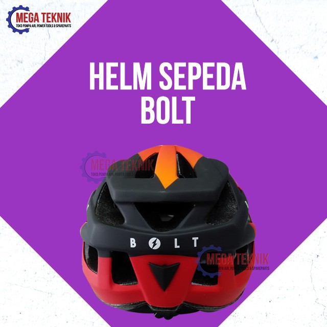 Jual Helm Helmet Sepeda Merk Bolt Foam Ringan Berkualitas | Shopee ...