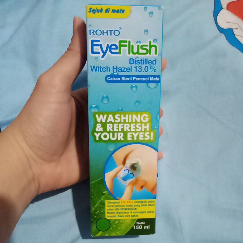 Jual Air Cuci Mata/Eye Flush ROHTO 150ml | Shopee Indonesia