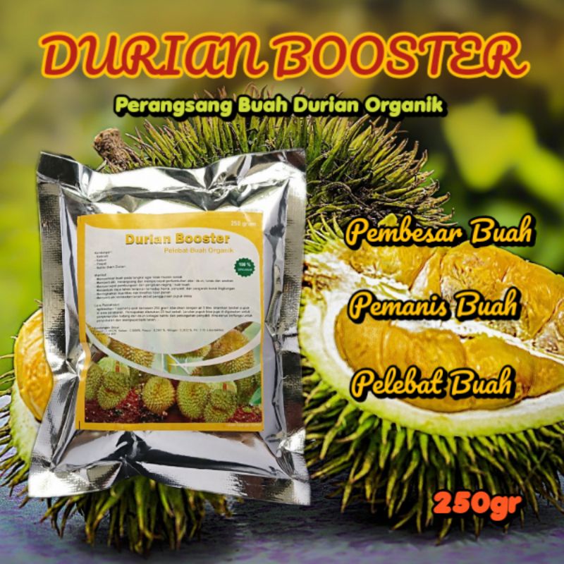 Jual booster durian organik agar cepat berbuah lebat ampuh pupuk tanaman durian terbaik | Shopee ...