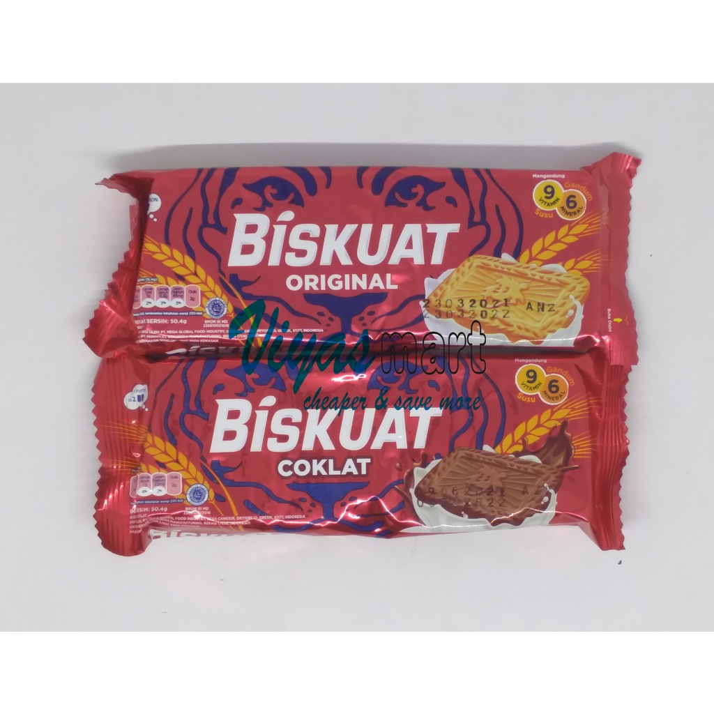 Jual Biskuat energi biskuit / biscuit Susu 50,4gr | Shopee Indonesia