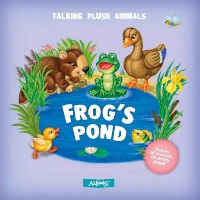 Jual Talking Plush Animals: FROG'S POND (Sound Book) | Shopee Indonesia