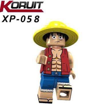 Jual Gaya Lego Monkey D Luffy One Piece Minifigure Xp058 Diskon ...