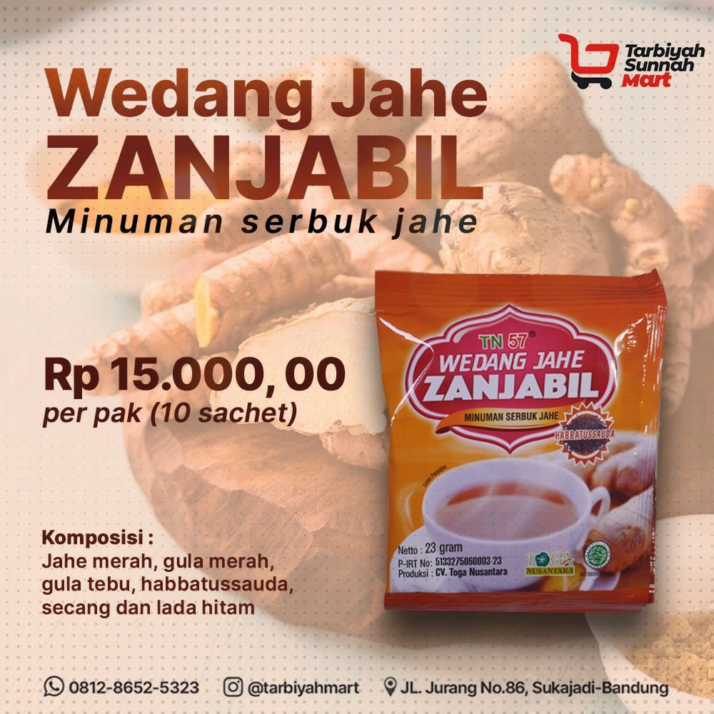 Jual Wedang Jahe Zanjabil | Shopee Indonesia