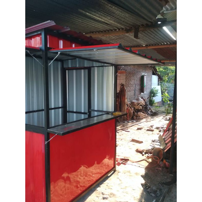 Jual Booth thai tea Booth kebab Booth semi kontainer,gerobak Thai tea ...