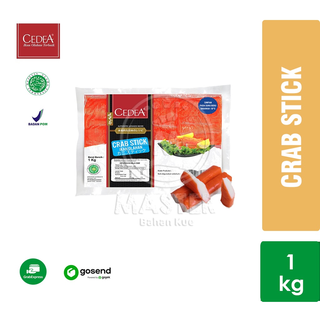 Jual Cedea Crab Stick / Kani [1kg] KHUSUS INSTANT | Shopee Indonesia